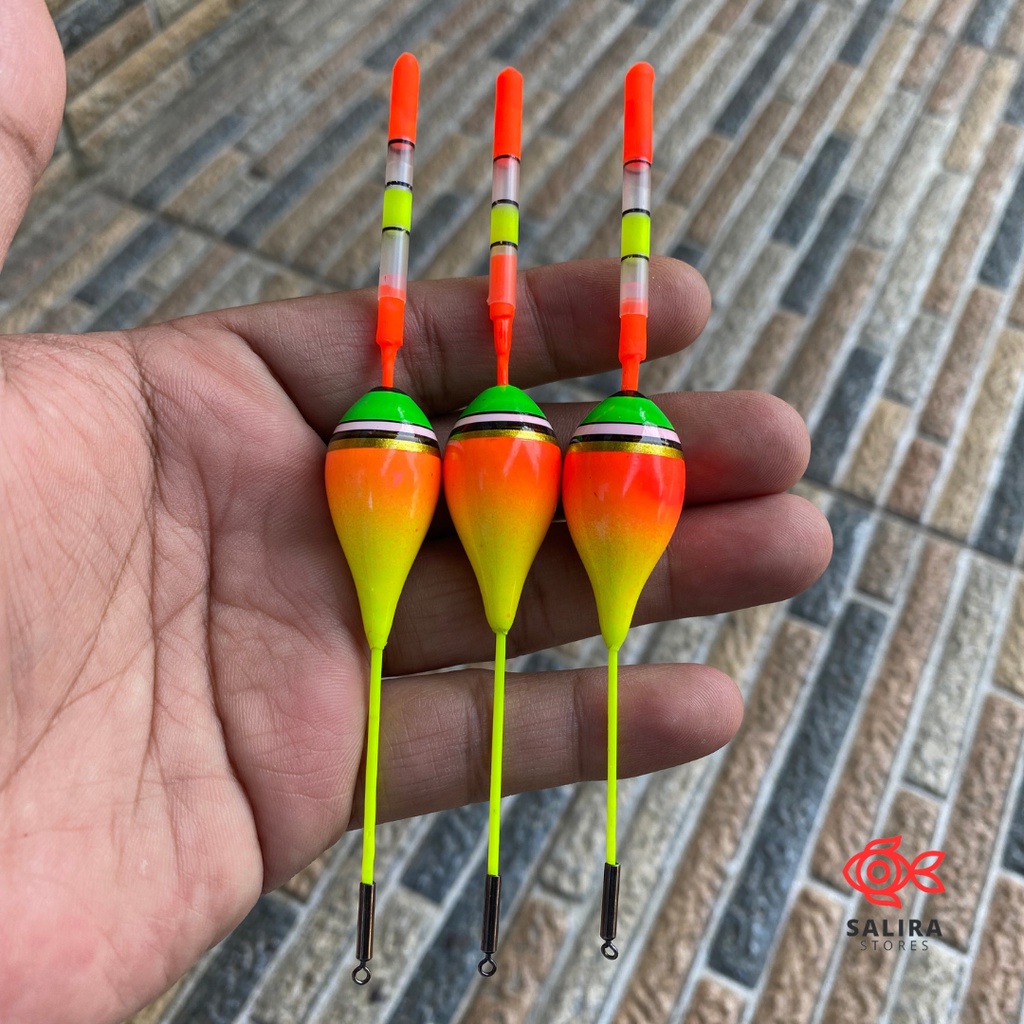 Jual Pelampung Pancing Tabung Anti Badai 13cm Orange Type A3 COD Harga ...