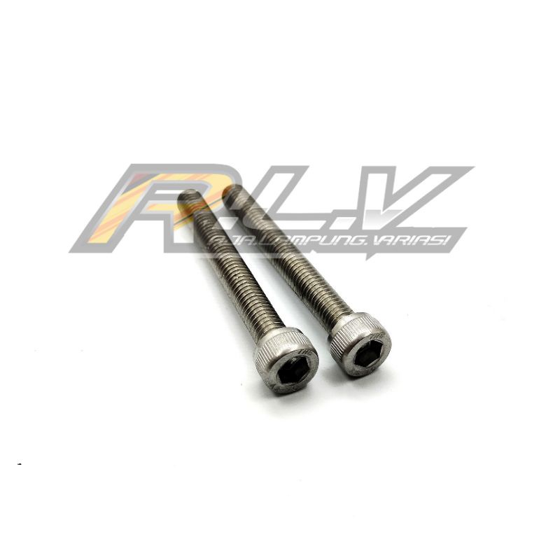 Jual BAUT L 10 M6x50 STAINLESS | BAUT JALU STANG STIR RX KING RXS ...