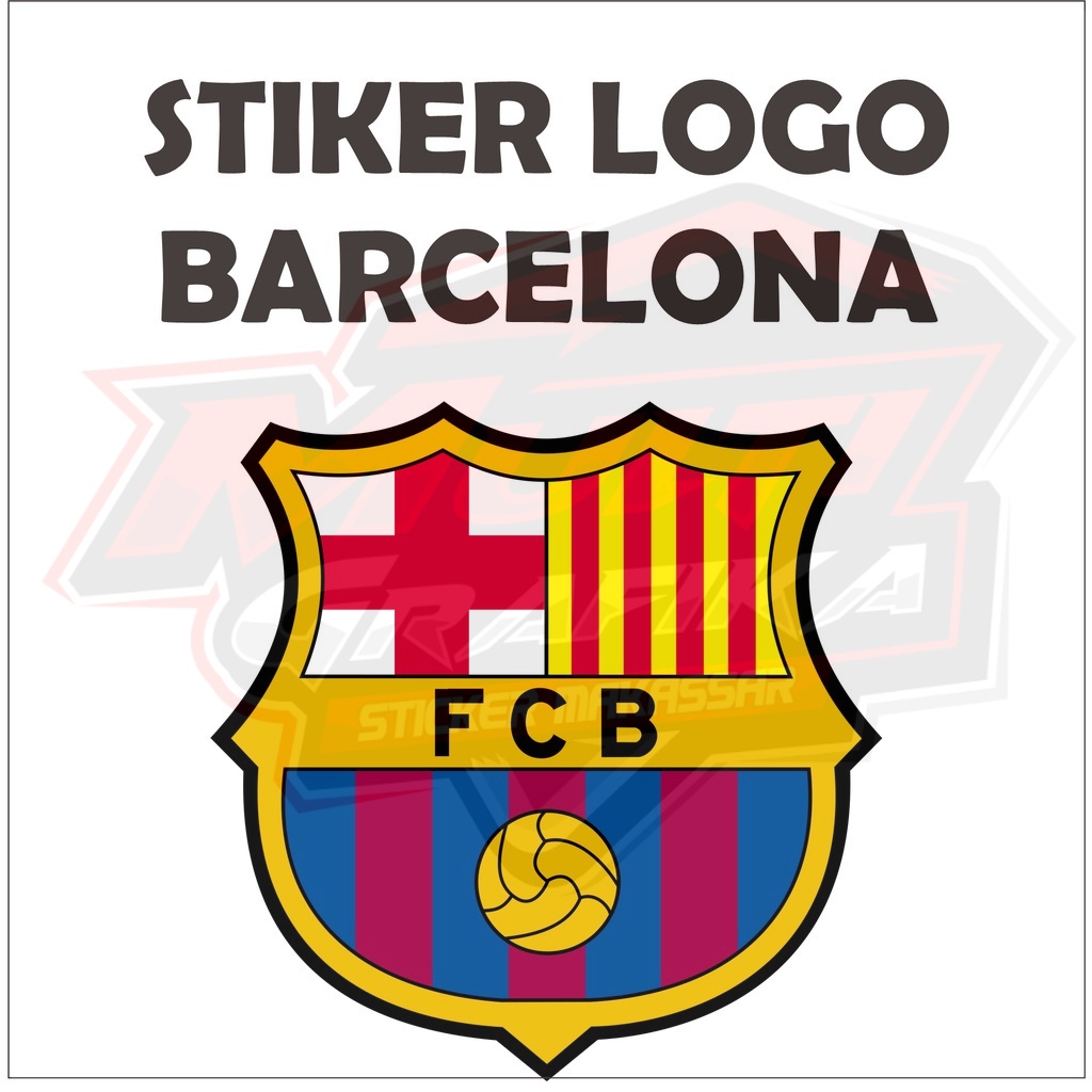 Jual Stiker Sticker Helm LOGO laptop Handphone Motor Mobil BARCELONA ...