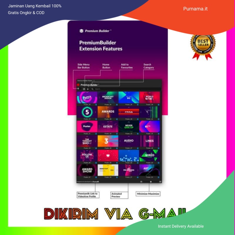 Jual Premium Builder - Posters V7 - For Premiere Pro & After Effect ...