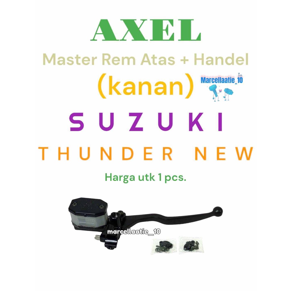 Jual 1 PCS AXEL MASTER REM ATAS DAN HANDEL KANAN SUZUKI THUNDER NEW ...