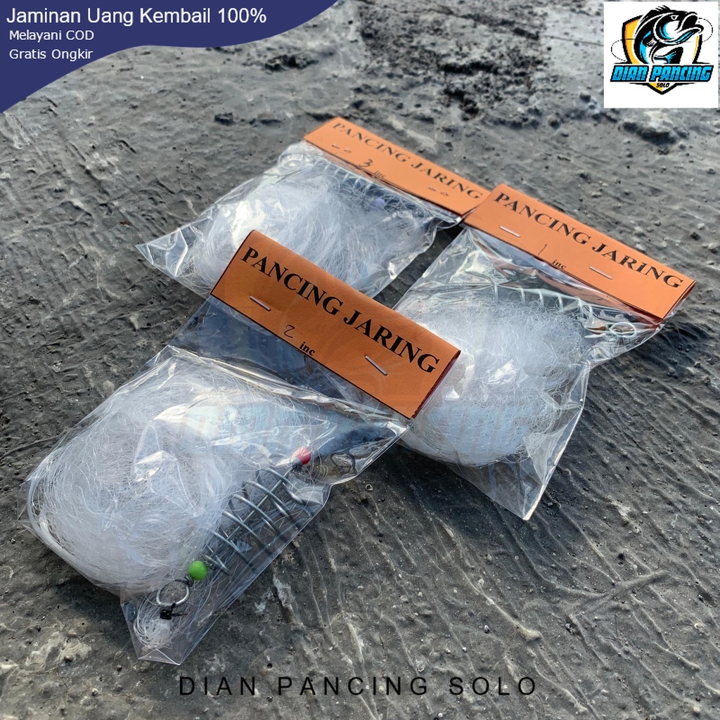 Jual Pancing Jaring biasa dan Pancing Jaring Kupu-Kupu buat ikan micro ...