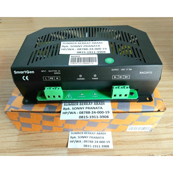 Jual Smartgen Generator Battery Charger BAC2410 (24V 10A) | Shopee ...