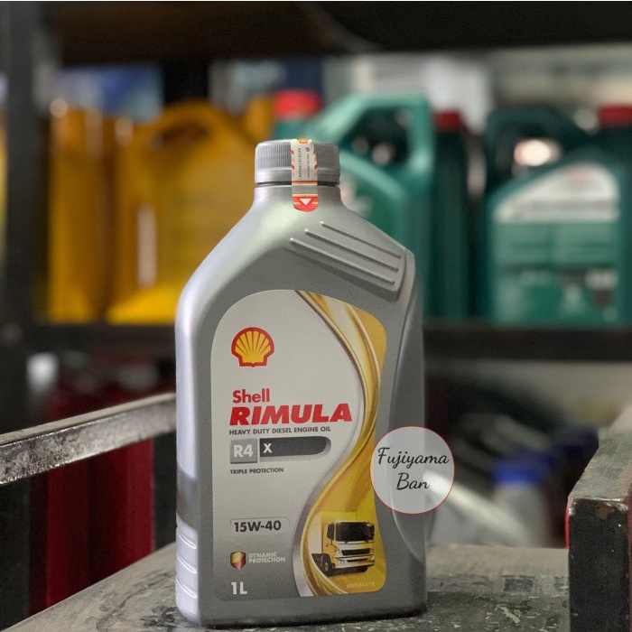 Jual Oli Mesin Shell Rimula R4X 15W 40 (1 Liter) (DIESEL) | Shopee ...