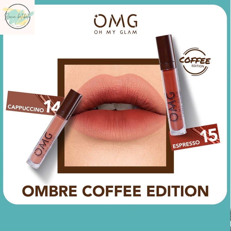 Jual Paket Ombre Lips OMG | Lipcream OMG Ombre Coffee Edition| Lipcream ...