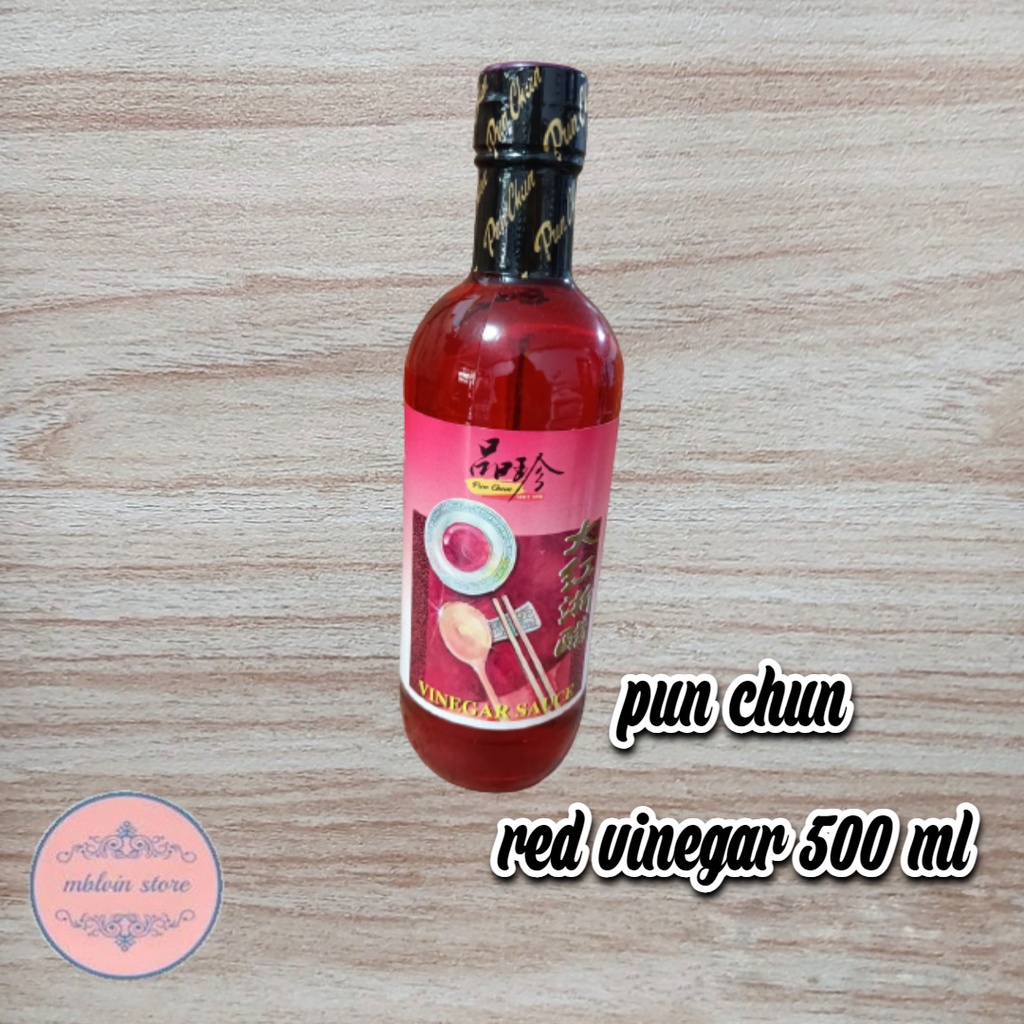 Jual red vinegar pun chun cuka 500 ml | Shopee Indonesia