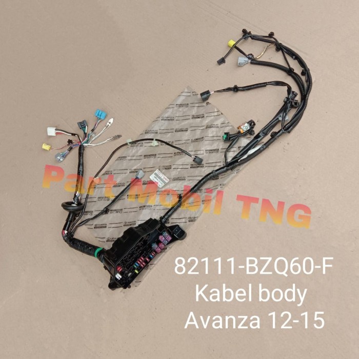 Jual Wiring Herness Kabel Body Bodi Toyota Avanza 2012-2015 82111-BZQ60 ...