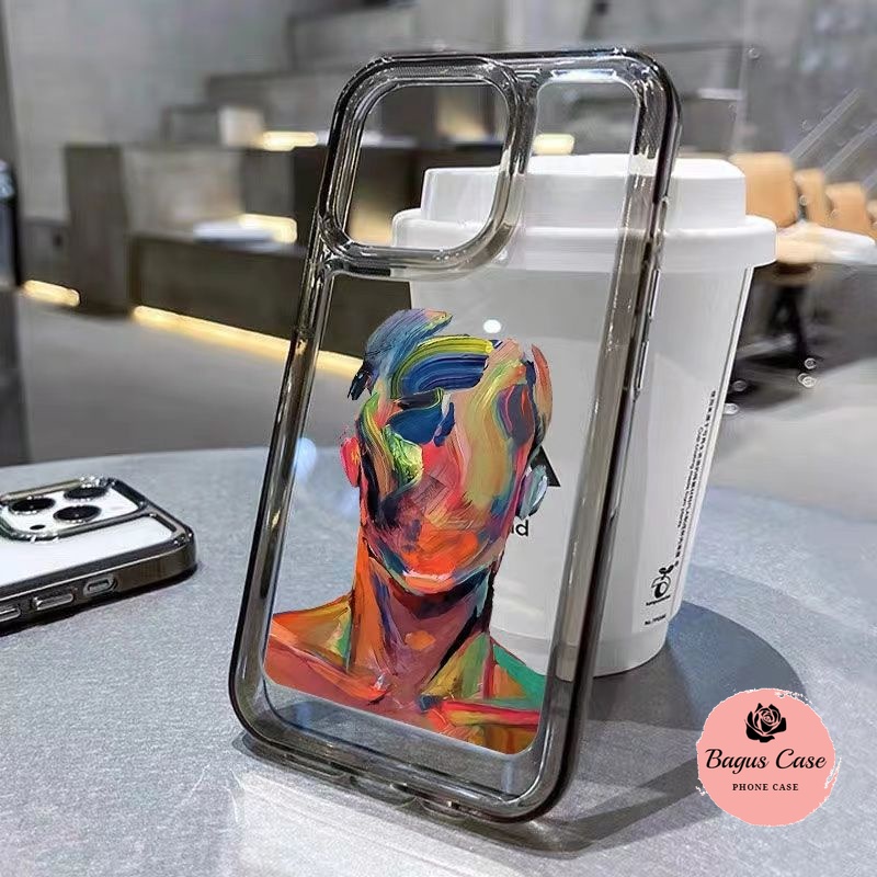 Jual HOT Graffiti portrait ar phone case 15 pro max plus 6/7/8 6+/7+/8 ...