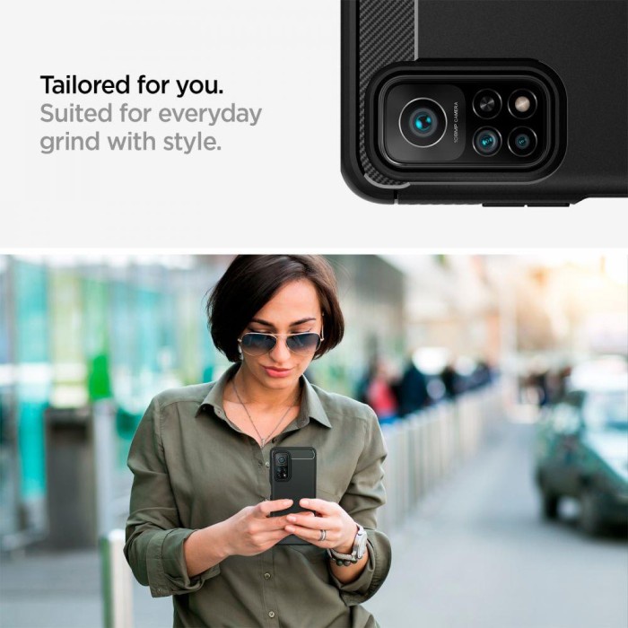Jual Case Xiaomi Mi 10T Pro / Redmi K30s Spigen Rugged Armor Carbon ...