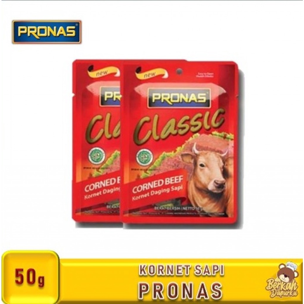 Jual Pronas Corned Beef Sachet 50gr Kornet Sapi | Shopee Indonesia