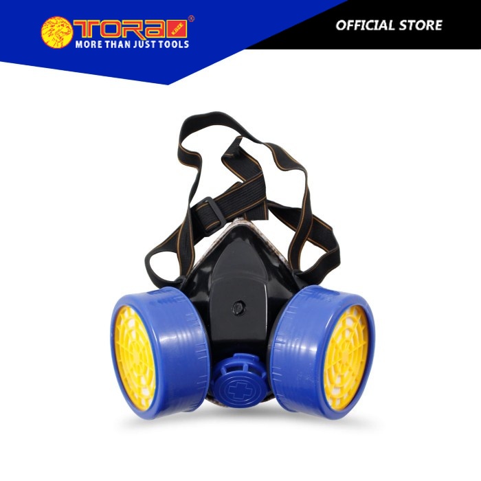 Jual TORA Masker Double Respirator - Chemical Double Respirator - Anti ...