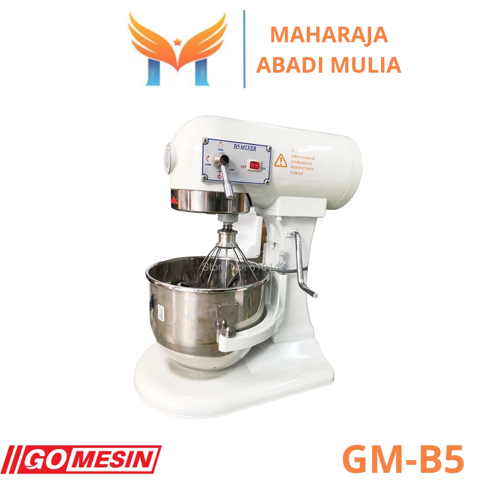 Jual Planetary Mixer 5 Liter Gomesin Gm-B5 Mixer Roti 5 Liter | Shopee ...