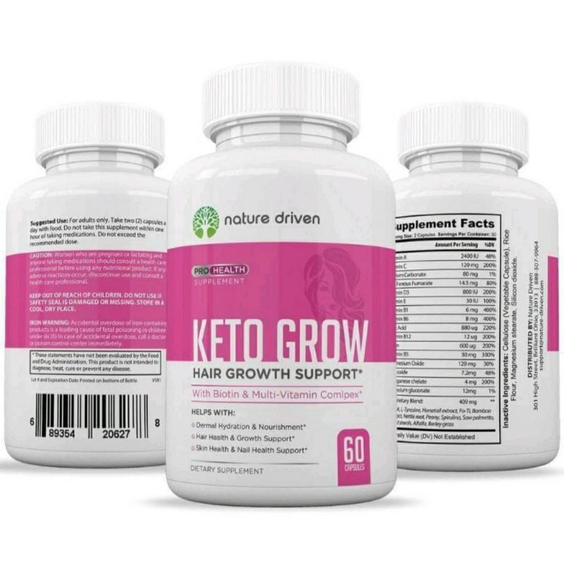 Jual OBAT SUPLEMEN TUBUH KETO GROW ASLI 100% ORIGINAL OBAT SUPLEMEN ...