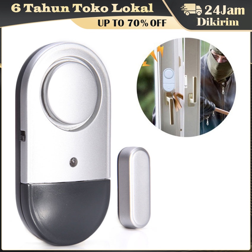 Jual Alarm Magnetik Pintu / Alaram Pintu Rumah / Window Entry Alarm ...