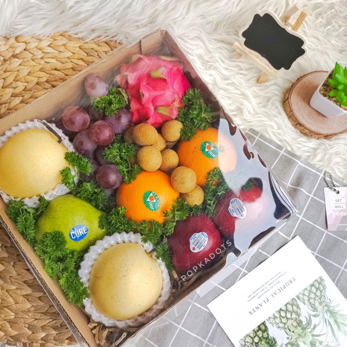 Jual FRUITS BOX MIKA / PARCEL BUAH | Shopee Indonesia
