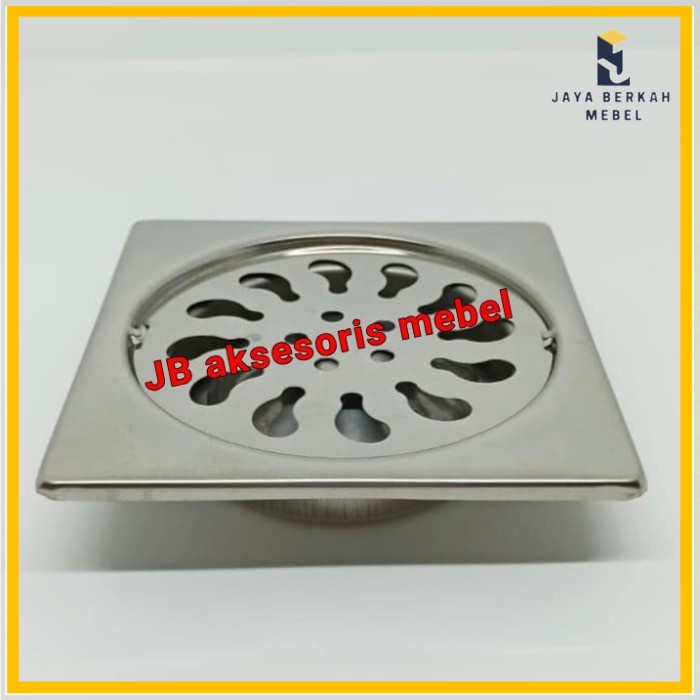 Jual SARINGAN GOT KAMAR MANDI STAINLESS/FLOOR DRAIN | Shopee Indonesia