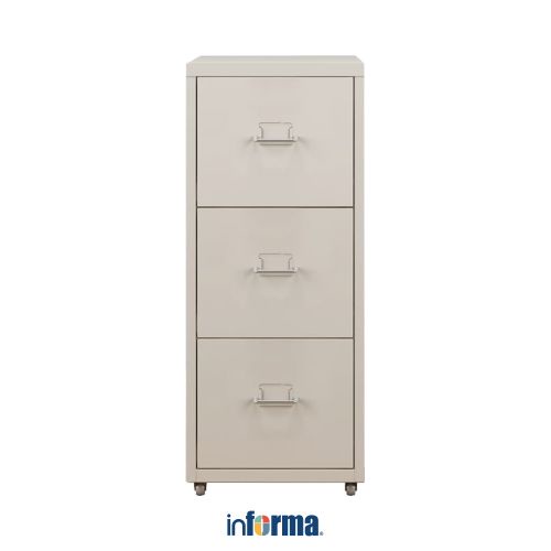 Jual Informa Nord Filing Cabinet Metal 3 Tingkat - Krem File Cabinet ...