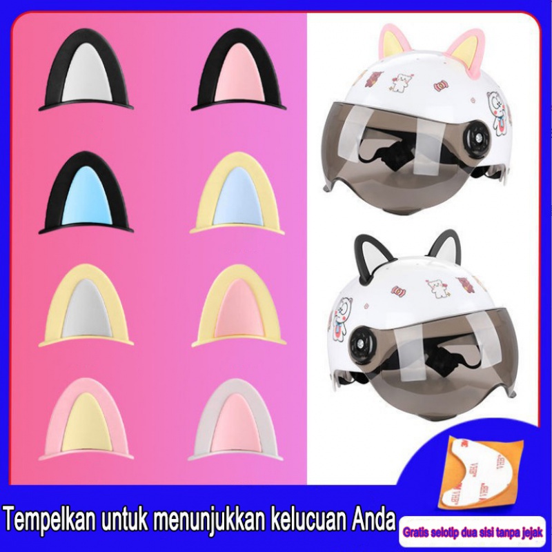 Jual Kuping helm kucing Aksesoris helm/ Helm dekoratif/ Ornamen ...