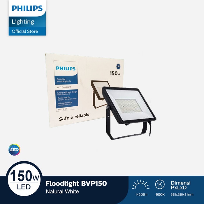 Jual Lampu Sorot Philips BVP150 LED135/NW PSU 150W SWB G2 GM | Shopee Indonesia