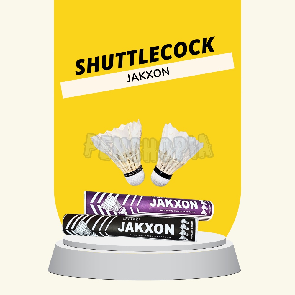 Jual Shuttlecock / Kok / Cock Bulutangkis PRO JAKXON (1 Slop) | Shopee ...