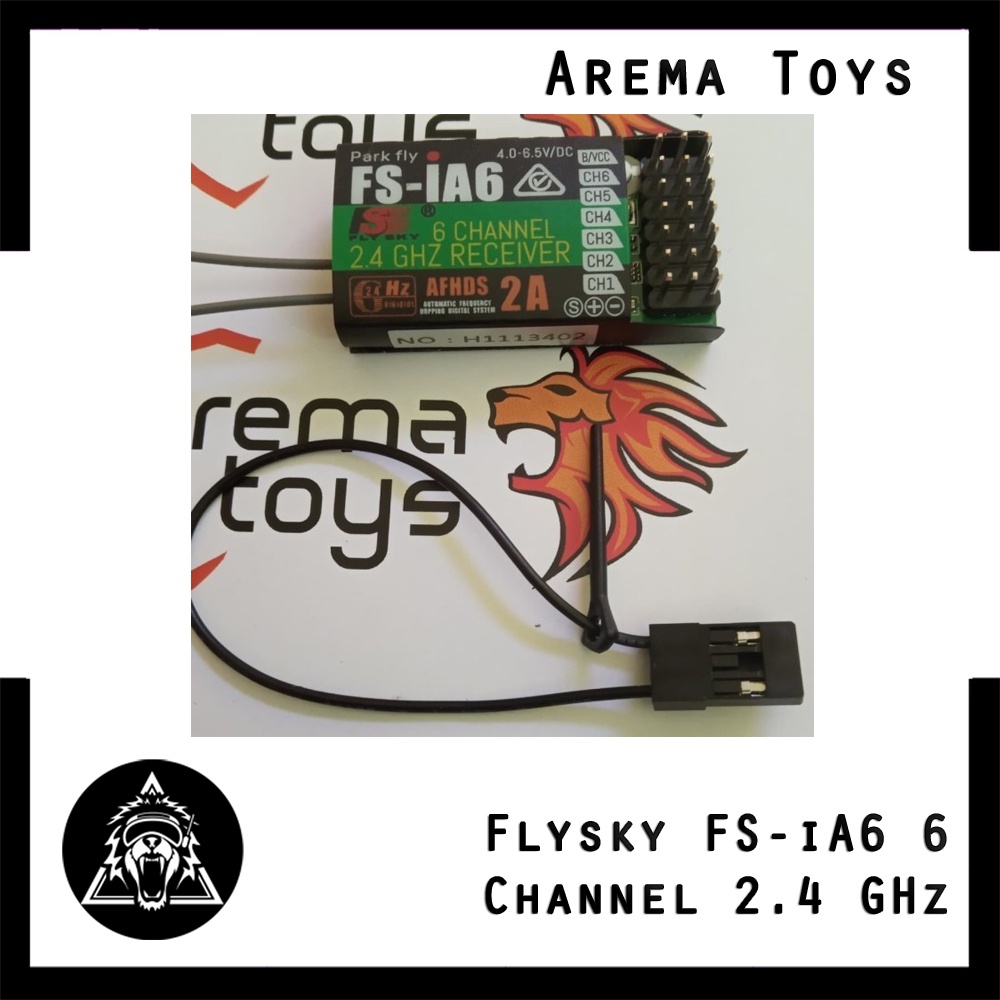 Jual Flysky FS-iA6 6 Channel RX Fsia6 2.4 GHz Receiver FS iA6 | Shopee ...