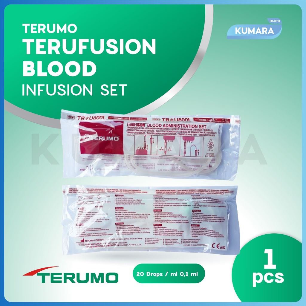 Jual TERUMO - Blood Set / Blood Transfusion Set Box | Shopee Indonesia