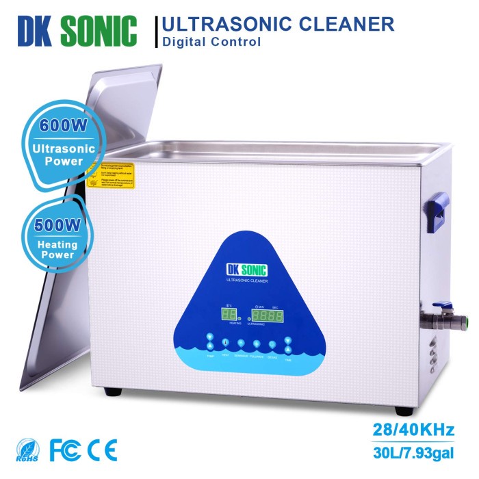 Jual DK SONIC dual frequency digital ultrasonic cleaner with heater 30 ...