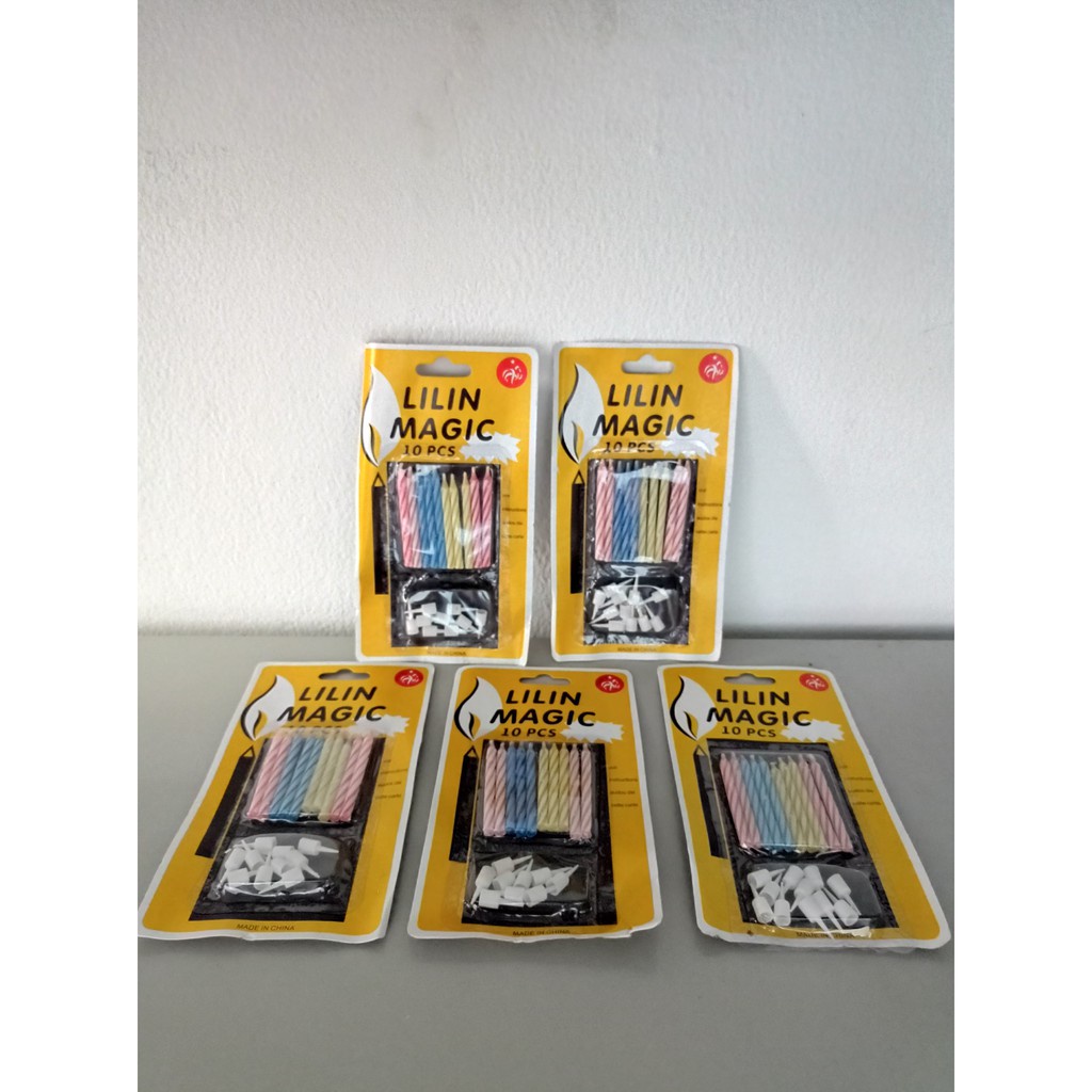Jual Lilin Magic / Magic Candle isi 10pcs Kecil | Shopee Indonesia