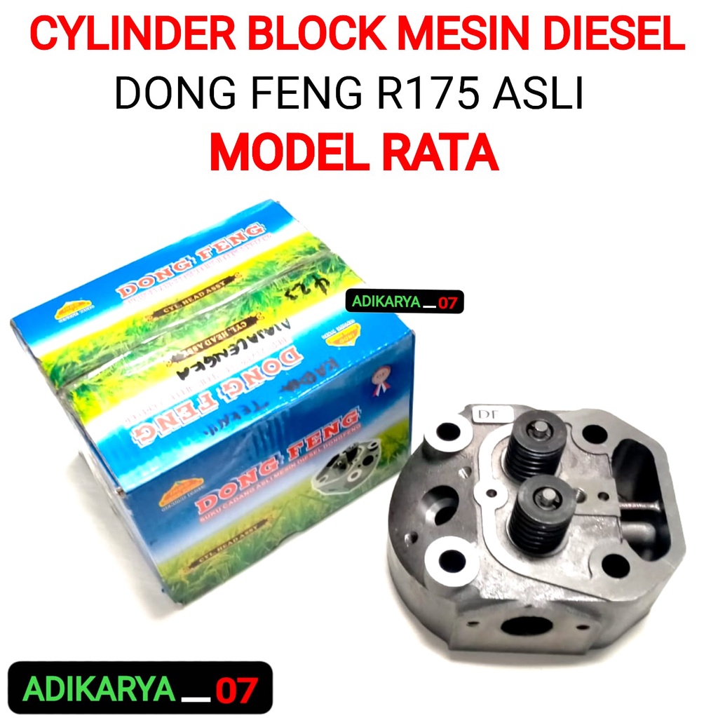 Jual Cylinder Head Mesin Diesel R175 Dong Feng ASLI | Shopee Indonesia