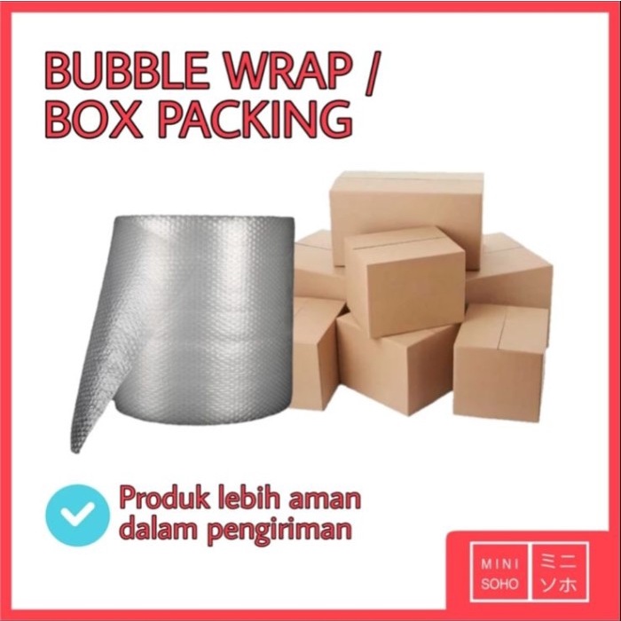 Jual Buble Wrap / Kardus / Packaging Extra / Xtra Packing / Kardus & Buble | Shopee Indonesia