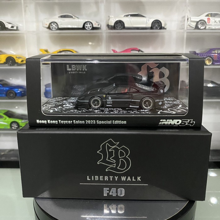 Jual Inno 64 LBWK Ferrari F40 Black Matte Tokyo Auto Salon 2023 ...