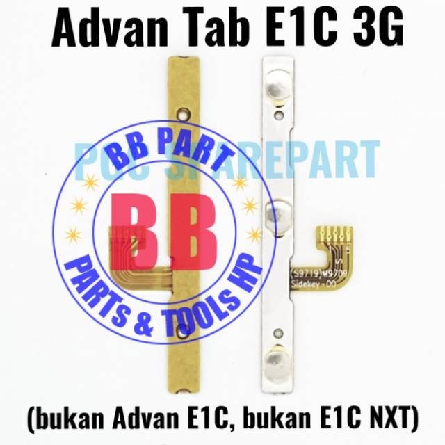Jual Original Flexible Connector Volume Power On Off Advan E1C 3G - Flexibel Fleksibel Fleksible ...