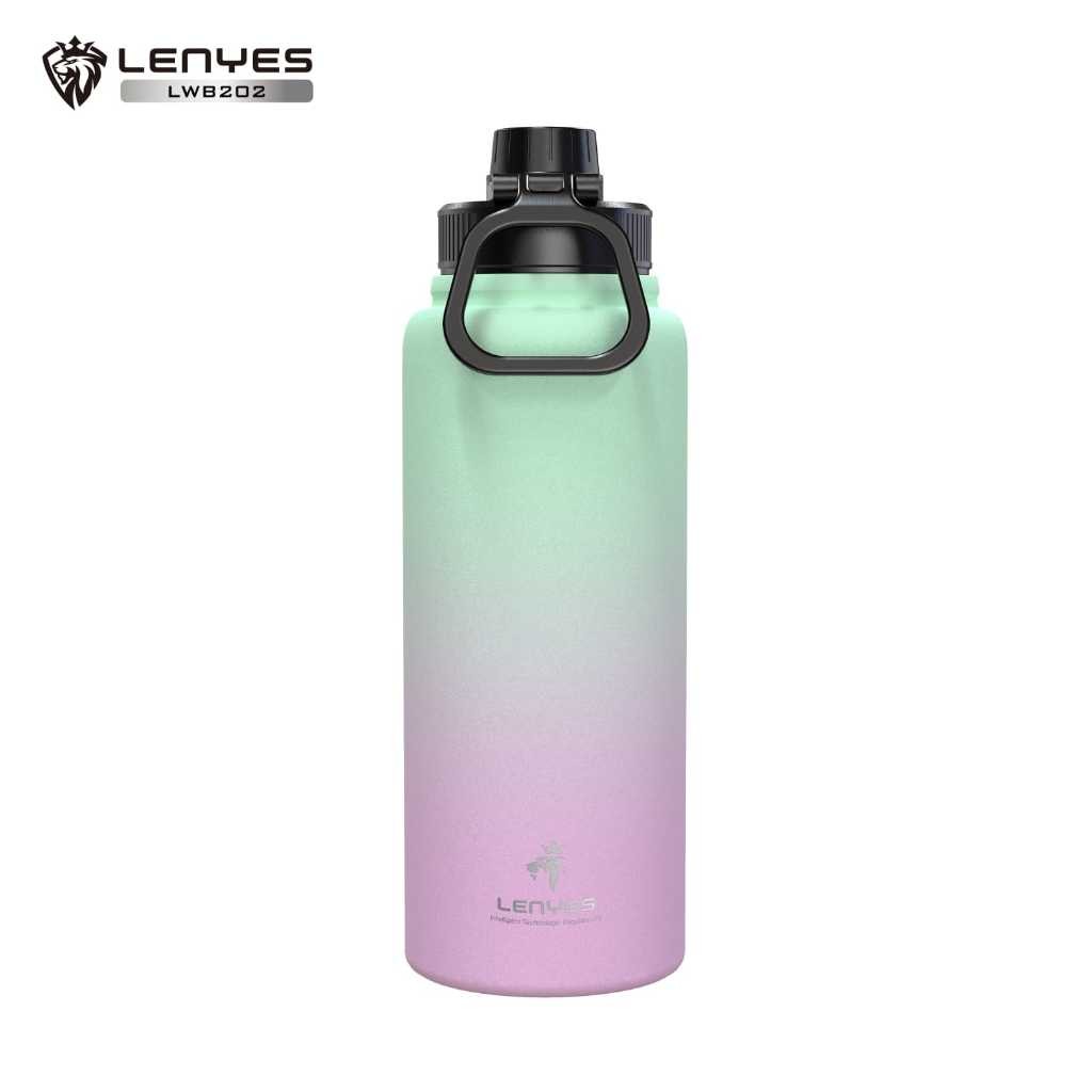 Jual Tumbler LENYES LWB202 1 Liter Botol Air Minum Olahraga Portable ...