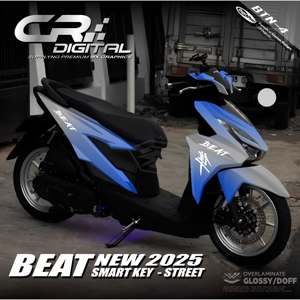 Jual COD) TERBARU Decal Sticker Honda Beat NEW 2024 Smart Key /STREET ...