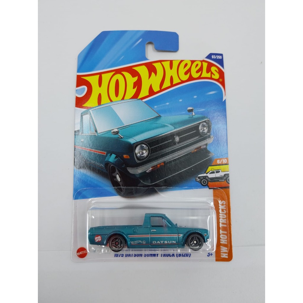 Jual Hot Wheels 1975 Datsun Sunny Truck Pickup B120 Tosca Hot Trucks | Shopee Indonesia