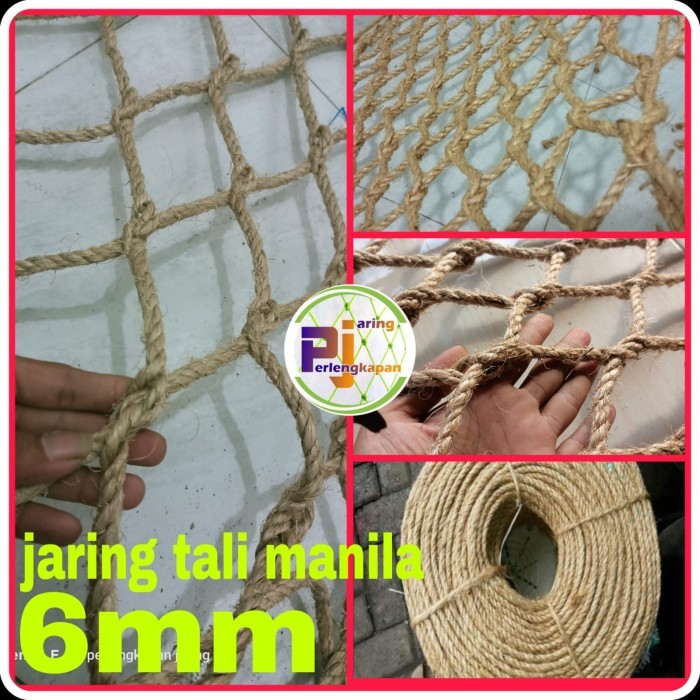 Jual jaring manila gurita 6mm | Shopee Indonesia