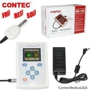 Jual CONTEC MS100 SPO2 Simulator Pulse Oximeter Blood Oxygen Pulse Rate ...