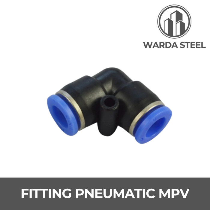 Jual MPV Fitting Pneumatic Elbow Slip Lock Selang - PV 4, 6, 8, 10, 12 ...