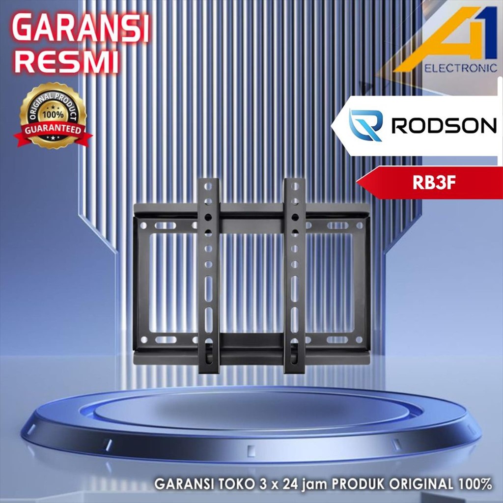 Jual Bracket Tv Monitor Rodson RB3F 17" - 43" Inch 25 KG | Shopee Indonesia