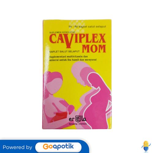 Jual Caviplex Mom Botol 60 Kaplet | Shopee Indonesia