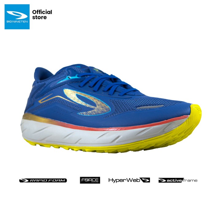 Jual 910 Nineten Yuza Riot Sepatu Trail Running-BIRU-DONGKER/ABU/HIJAU ...
