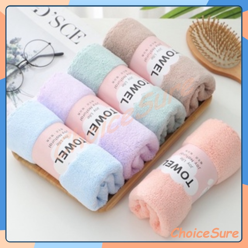 Jual Handuk Mandi Dewasa Microfiber Bulu Polos 35x75cm / Handuk Mandi ...