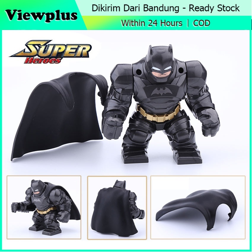 Jual Brick Batman Armored Mini Figure Batman Vs Superman Minifigure ...
