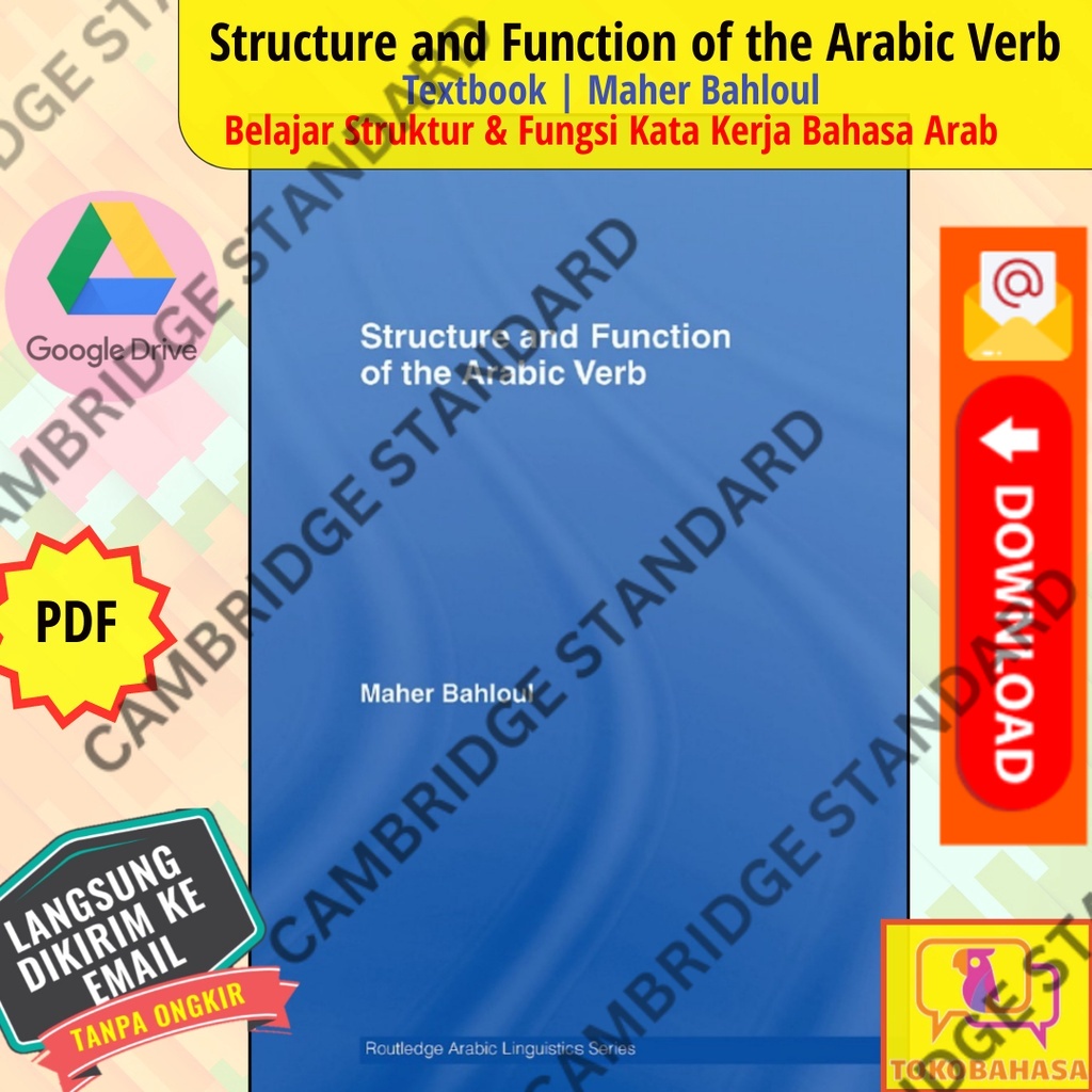Jual BELI 3 BONUS 1 [file] Structure and Function of the Arabic Verb ...