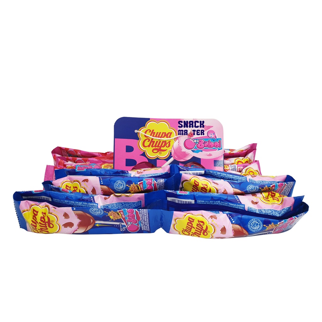 Jual Chupa Chups Big Babol Lollipop Renceng - Netto 12 gram x 24 bks ...