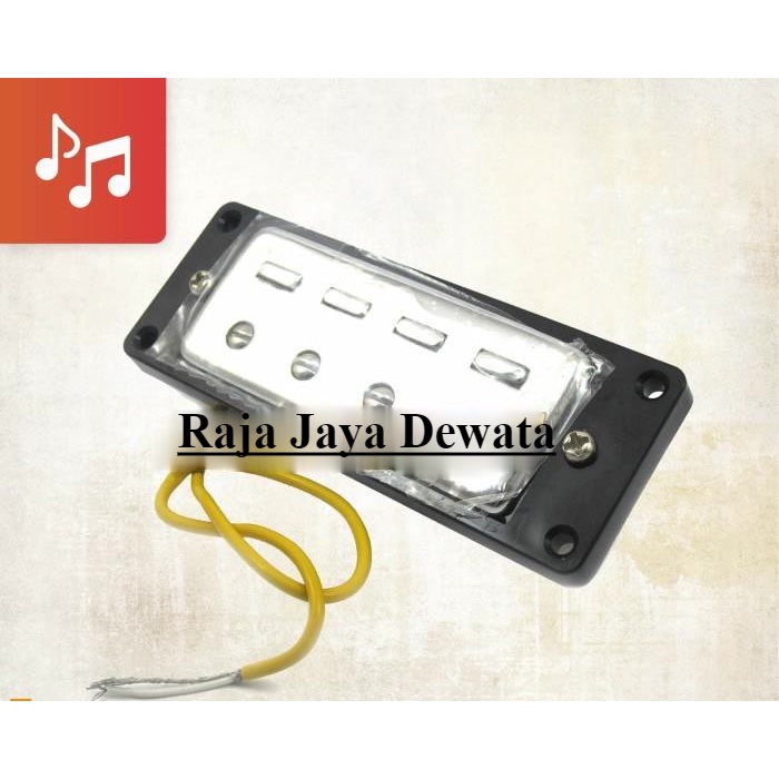 Jual Pick Up Gitar Bas Hohner 4 String Neck / Bridge Guitar - Black ...