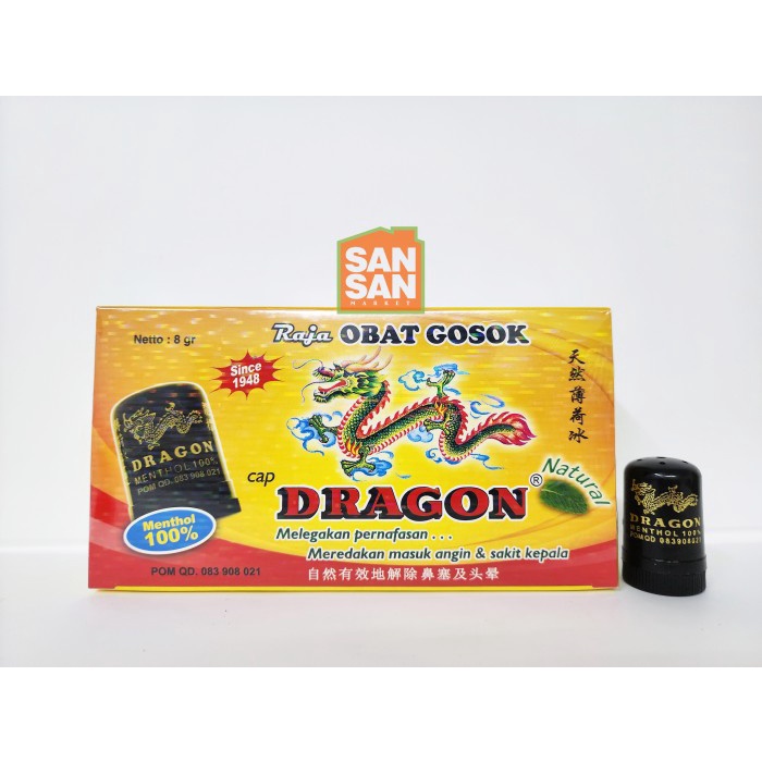 Jual Menthol Gosok Cap Dragon HSP 8gr | Shopee Indonesia