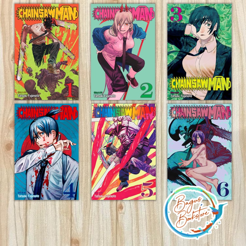 Jual (English) Chainsaw Man Collection - Tatsuki Fujimoto - bagus.bookstore | Shopee Indonesia