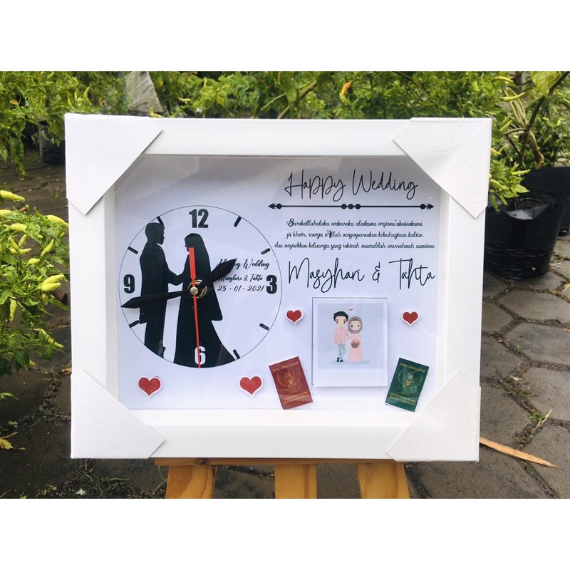 Jual POP UP FRAME Kado Hadiah pernikahan wedding nikah ultah ulang ...