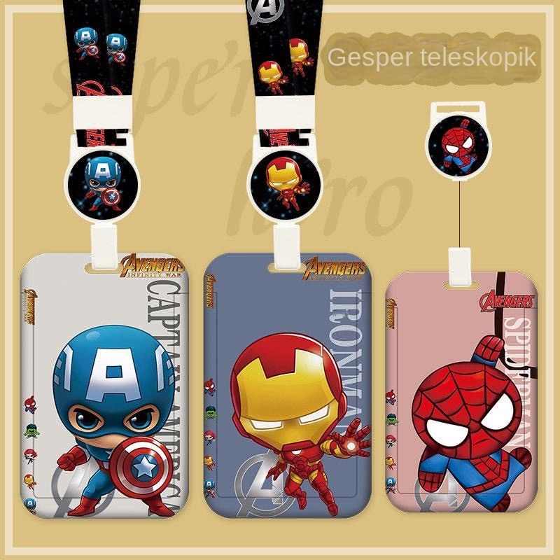 Jual Kartun Astronot gantungan name tag ID Card Holder / Gantungan ...